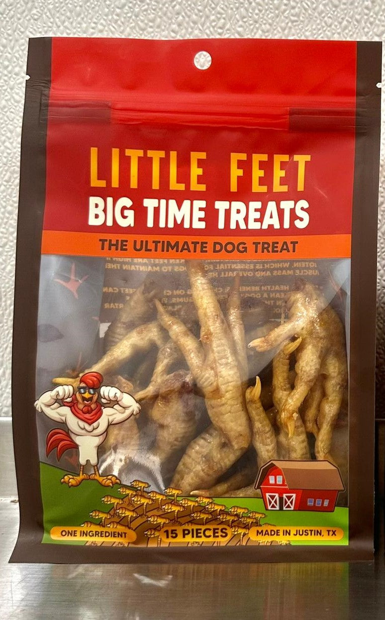 Chicken Feet Dog Treats – Little Feet Big Time Treats